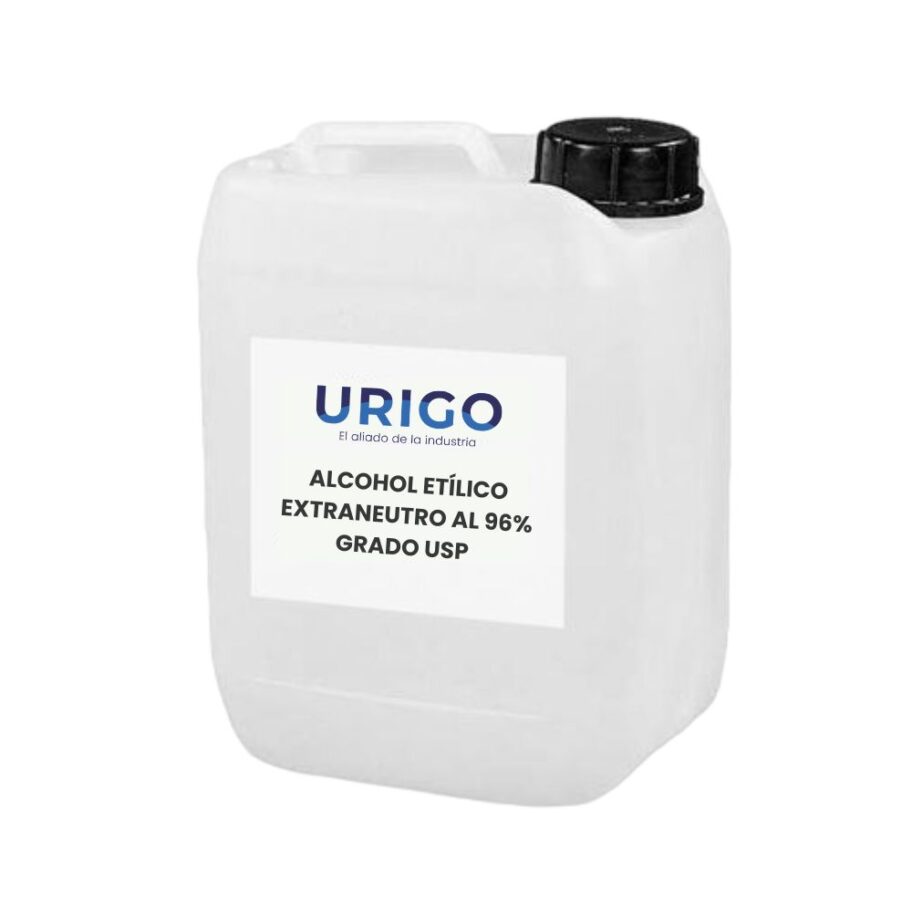 ALCOHOL ETÍLICO AL 96% EXTRA NEUTRO GRADO USP - Urigo